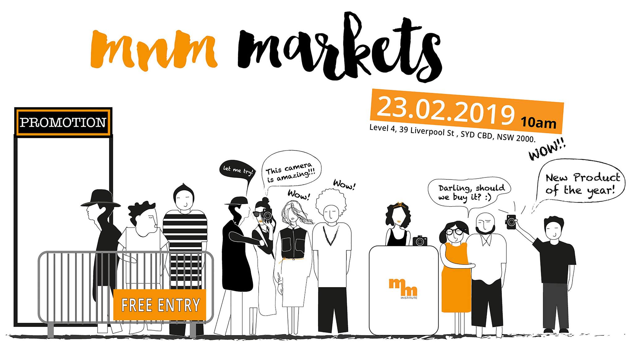 mnm markets are back - Book your spot! - mnm institute